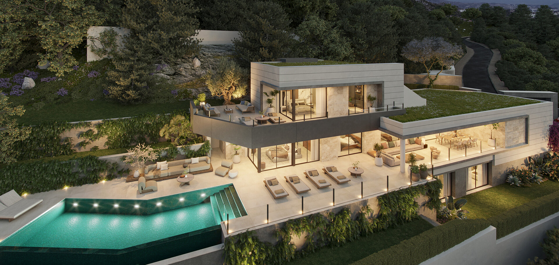 The Architects Vision of Pinares Hills: 13 New Luxury Villas in Málaga ...